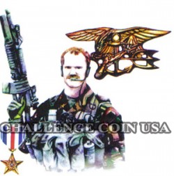 ChallengeCoinUSA Navy SEAL Neil Roberts Commemorative Challenge Coin