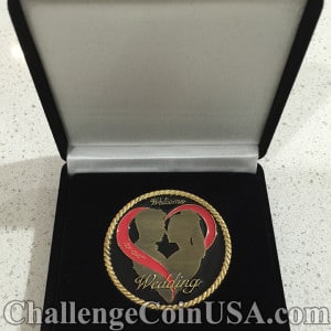 ChallengeCoinUSA 2-inch Challenge Coin Velvet Presentation Case. call 1 ...