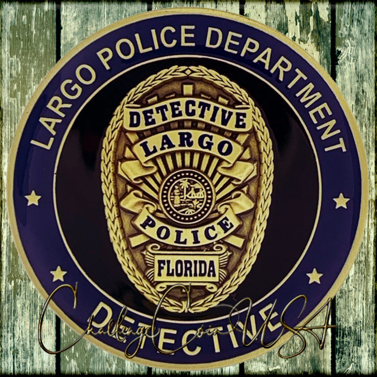 ChallengeCoinUSA Largo FL Police Forensic Challenge Coin. Call today ...