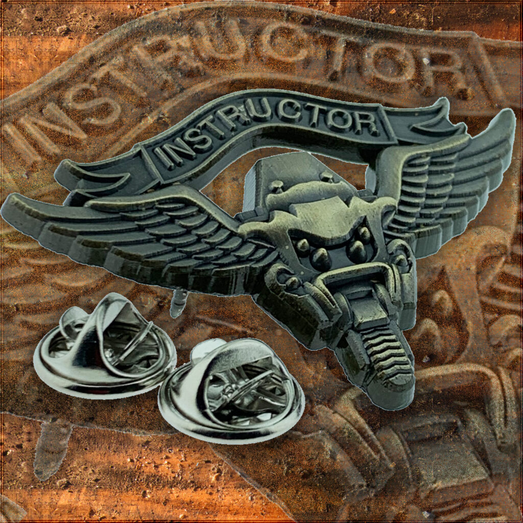 ChallengeCoinUSA Motor Wing Instructor Honda Uniform Pin