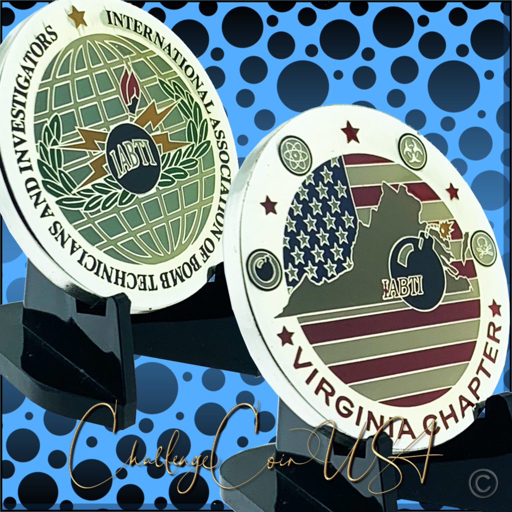 ChallengeCoinUSA IABTI VA Chapter Challenge Coin