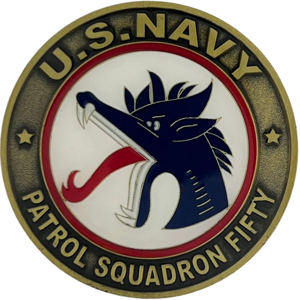 ChallengeCoinUSA Patrol Squadron Fifty VP-50